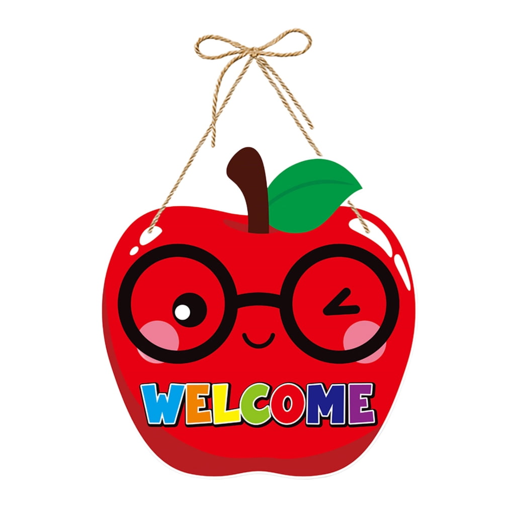 First Day of School Welcome Decoration Hanging Sign for Classroom ...