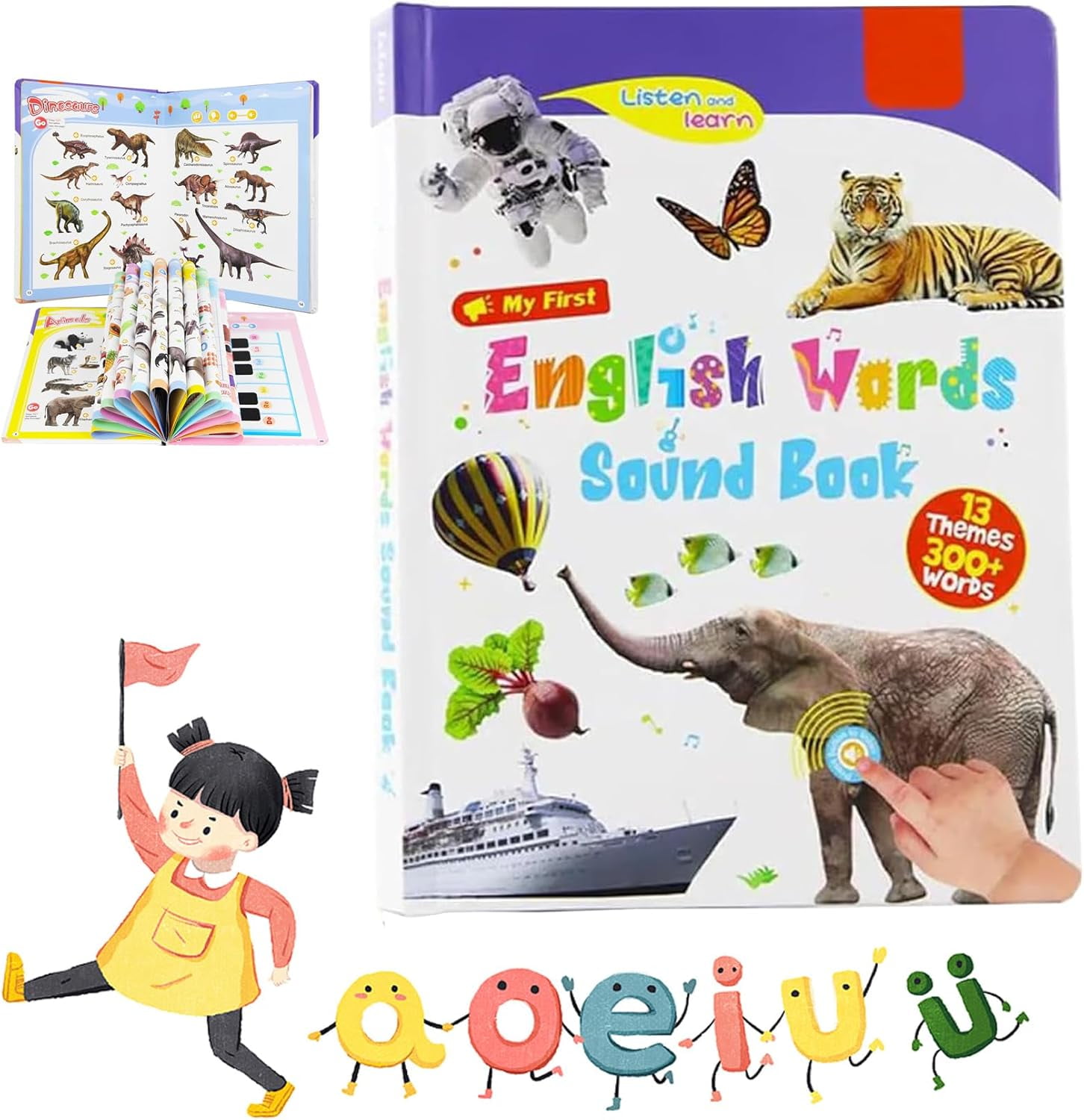 My First English Sound Toy – 470+ Words, 21 Themes, Fun Word Game ...