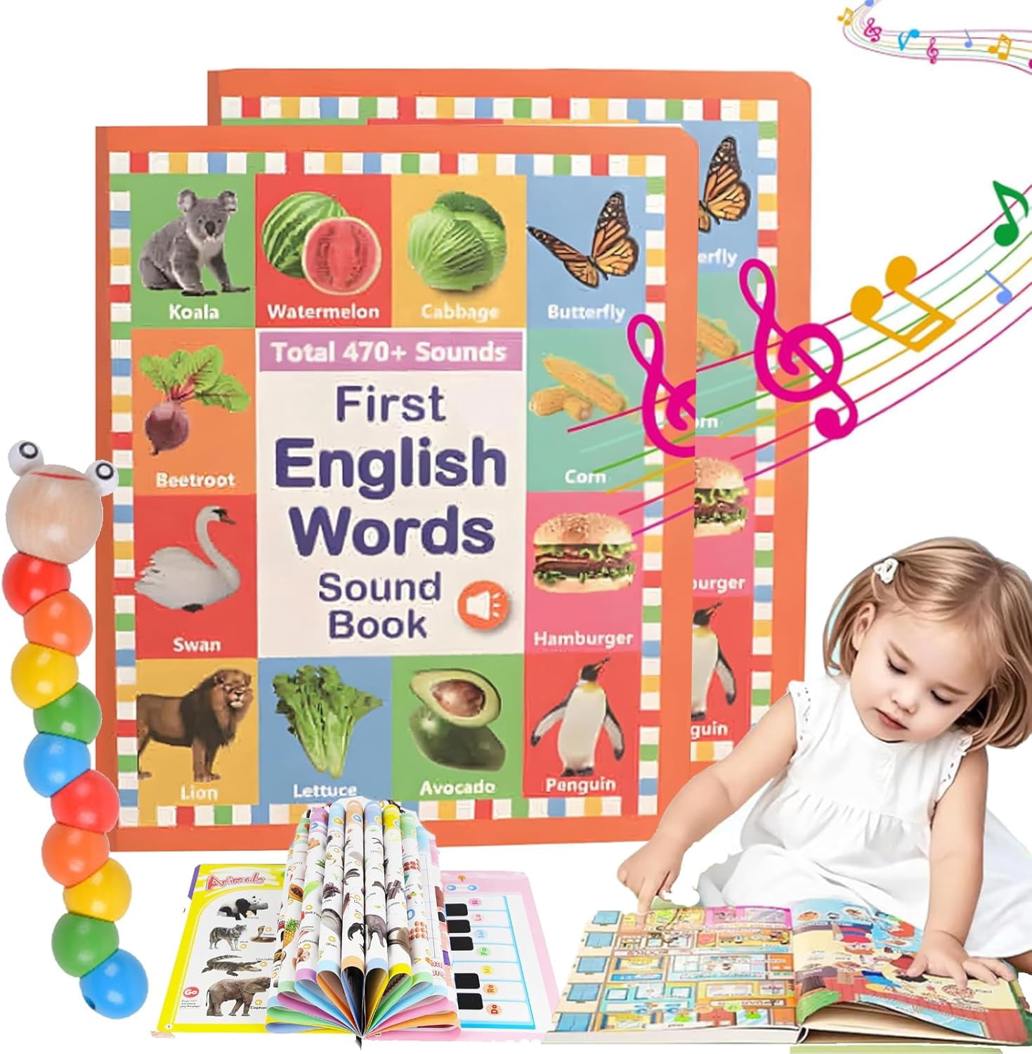 My First English Sound Toy – 470+ Words, 21 Themes, Fun Word Game ...