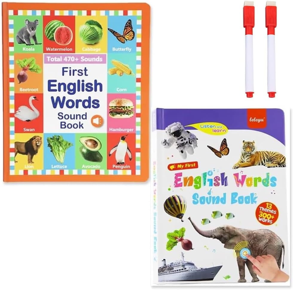 My First English Sound Toy – 470+ Words, 21 Themes, Press to Learn ...
