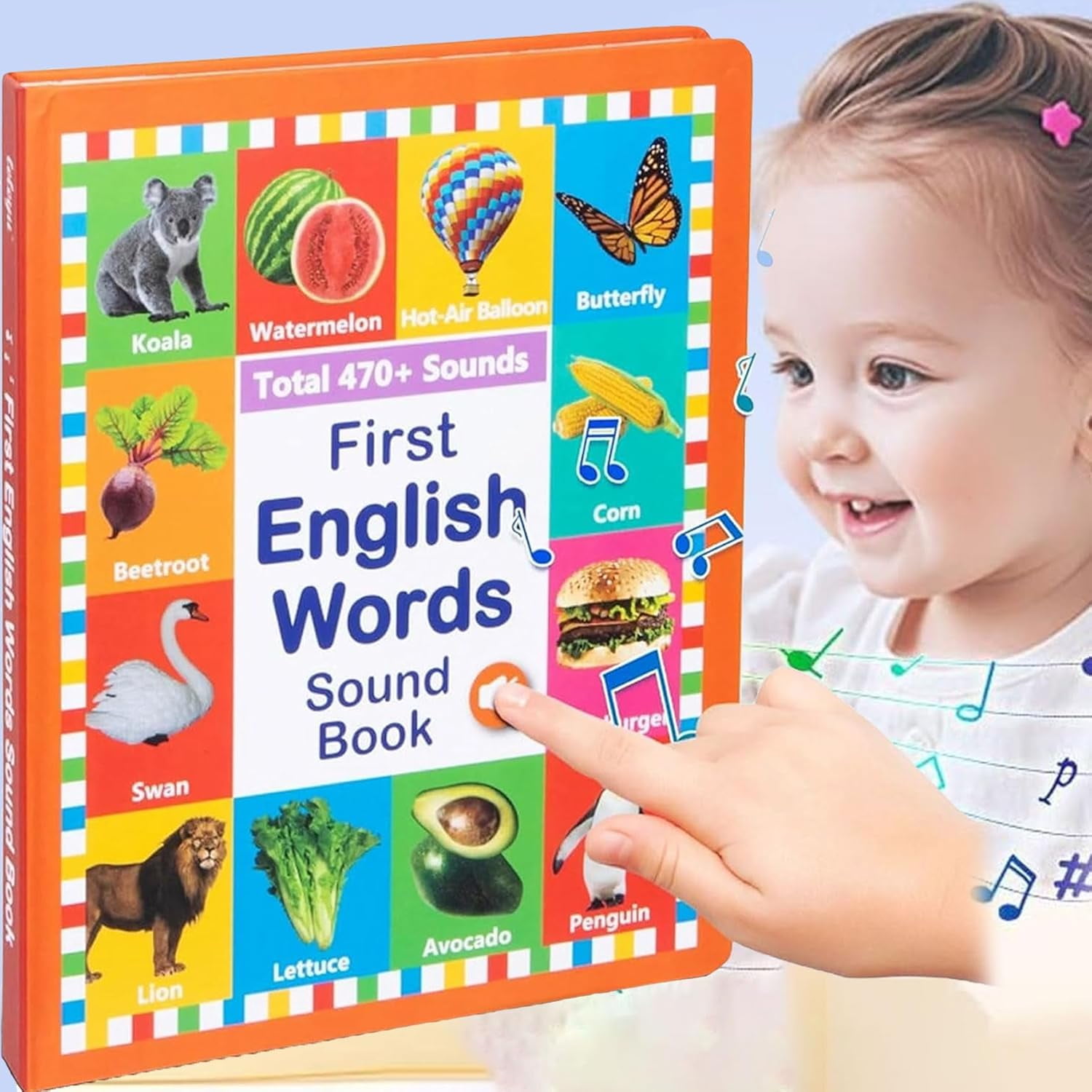First English Words Sound Book, 470+Words Interactive Audio Sound Books ...