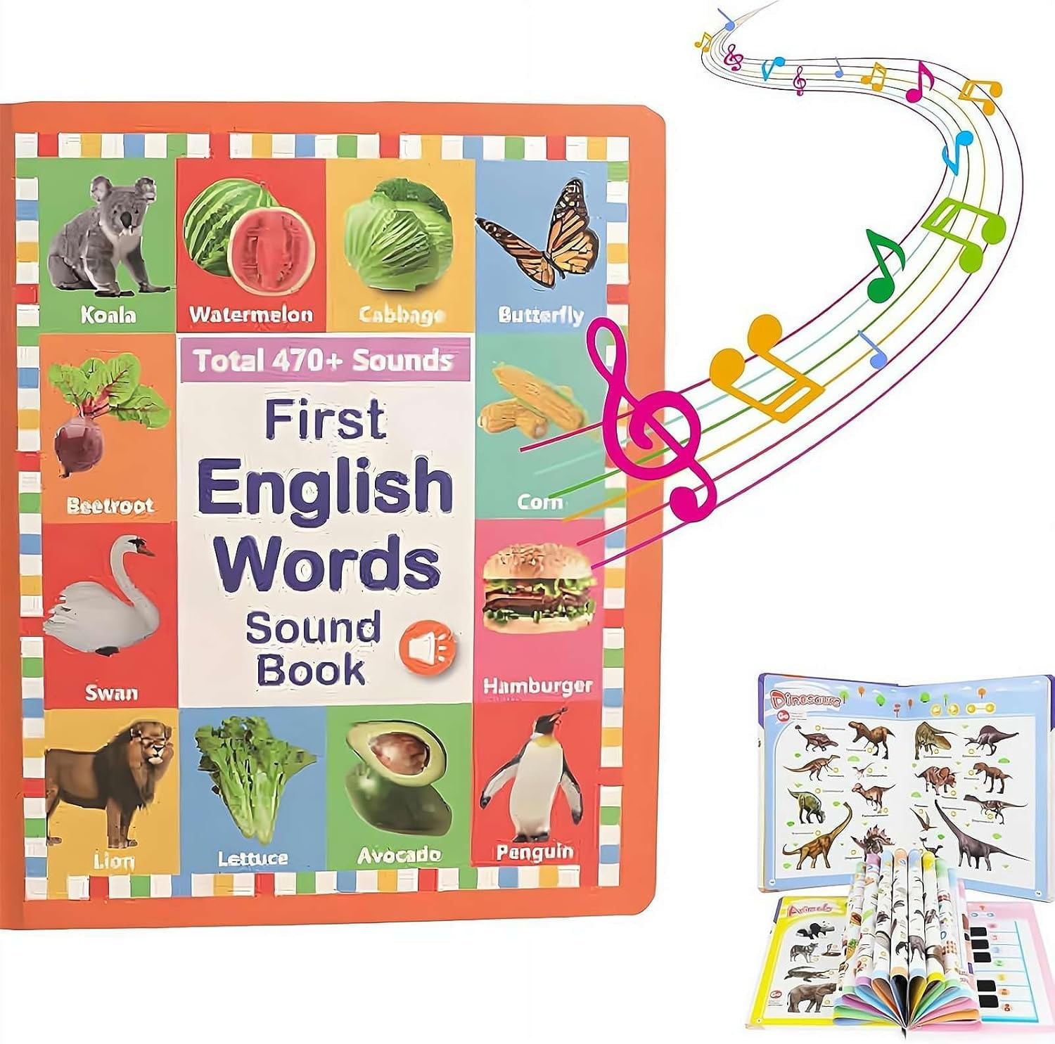 First English Words Sound Book, My First English Sound Toy – 470+ Words ...