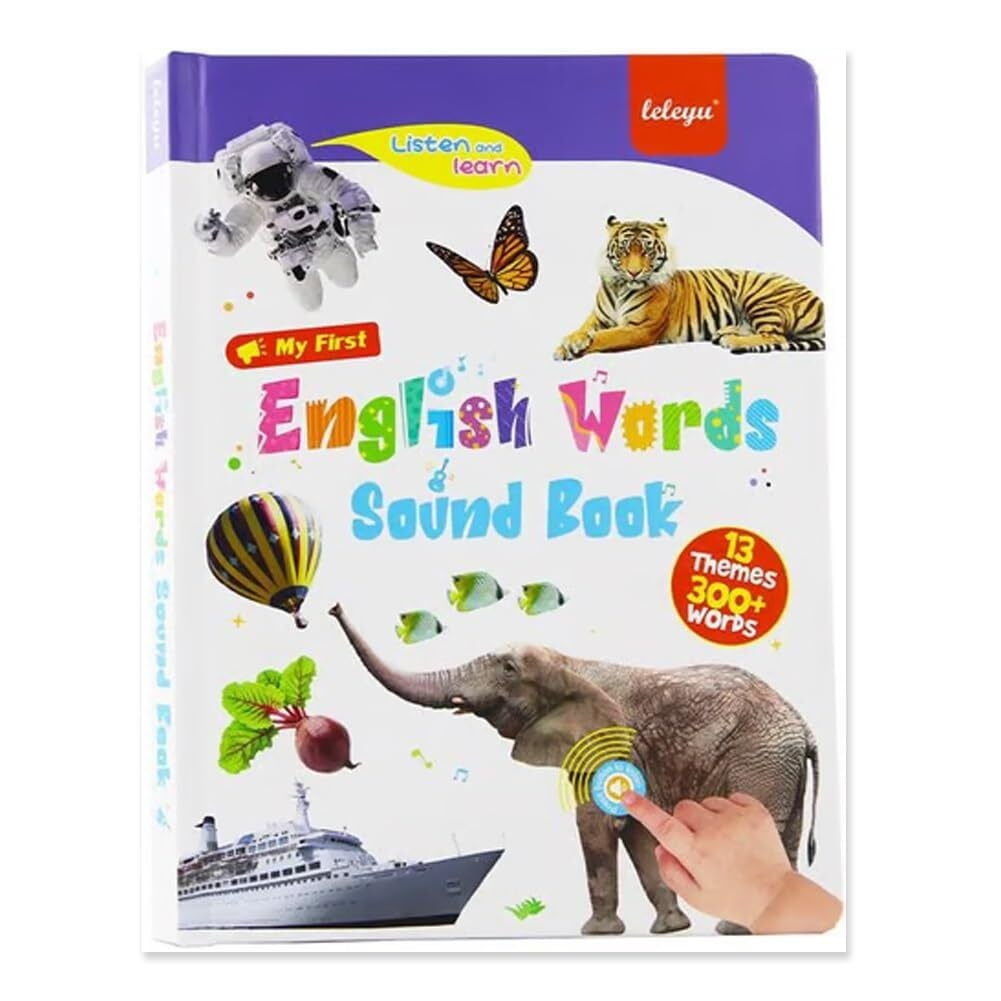 First English Words Sound Book, My First English Sound Toy 470+ Words ...