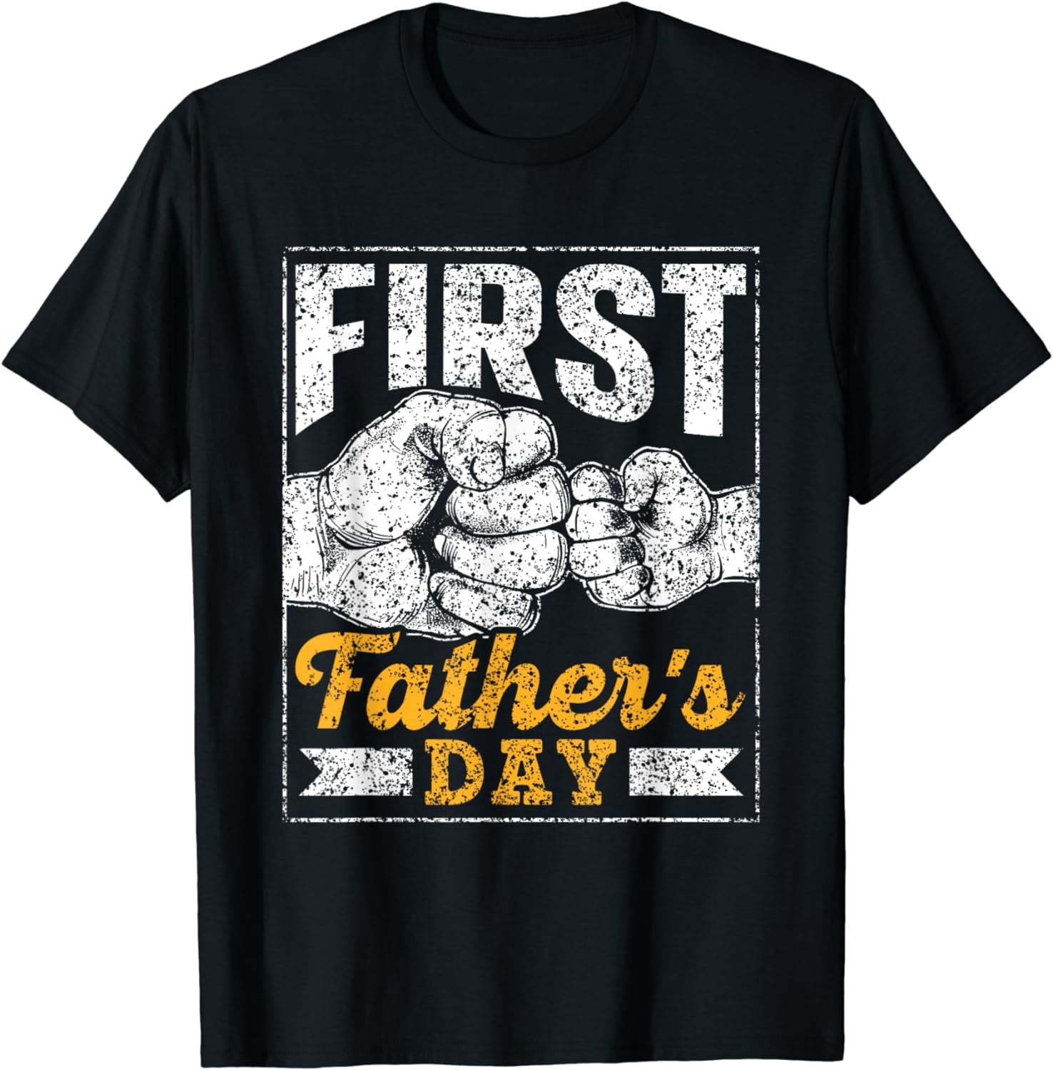 First Father's Day Father Dad Daddy Sayings Papa T-Shirt - Walmart.com