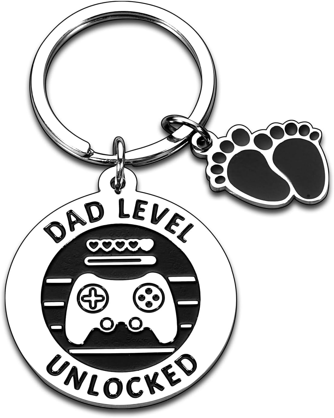 First Fathers Day Keychain Gifts for New Dad, Pregnancy Announcement Gifts for Expectant Dads ...