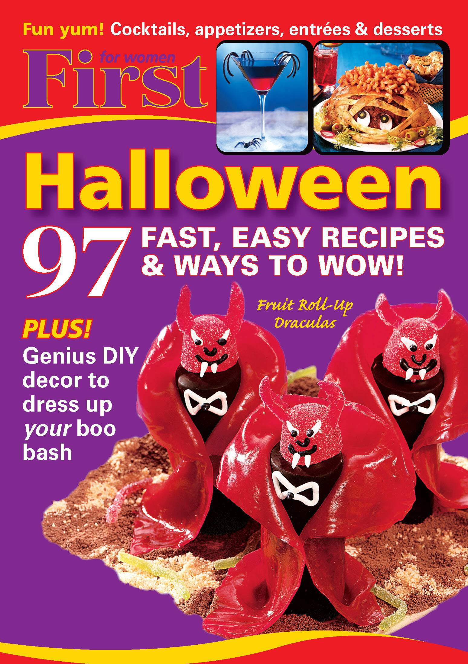 First For Women - Halloween: 97 Fast, Easy Recipes, Spooky Starters ...