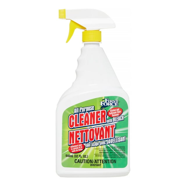 First Force All Purpose Cleaner With Bleach, 32 Oz - Walmart.com