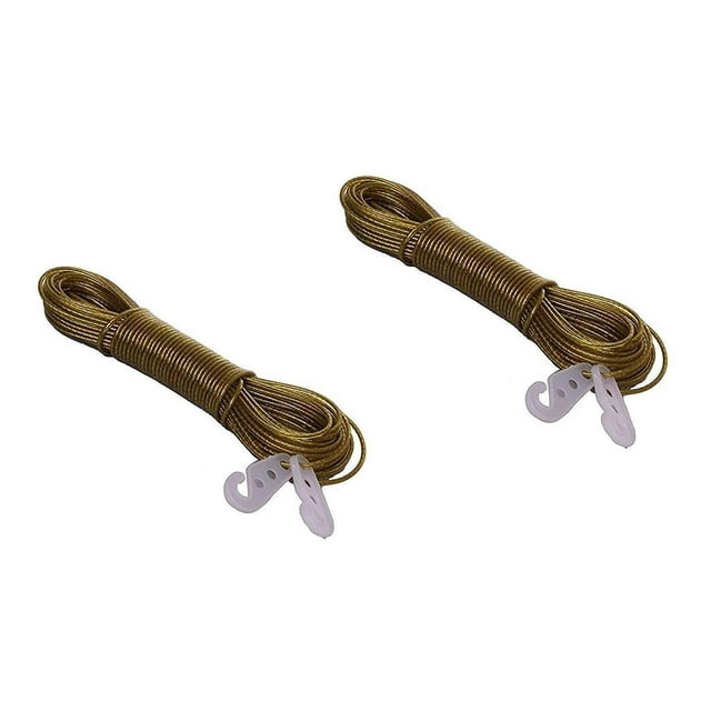 First Front 10 Meter PVC Coated Steel AntiRust Wire Rope Washing Line ...