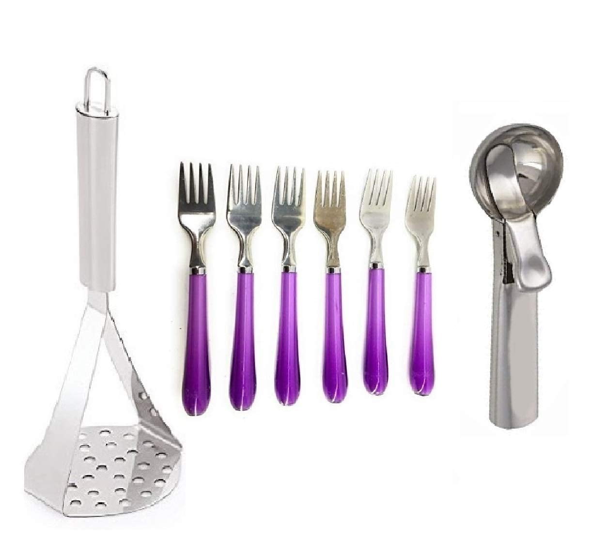 First Front Stainless Steel Kitchen Combo Set of Potato Vegetables Pav ...