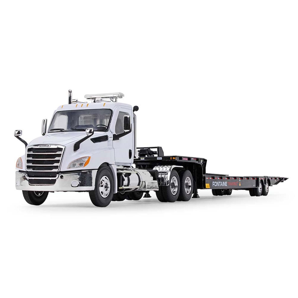 First Gear 1/34 White & Black Freightliner 2018 Cascadia w/ Fontaine ...