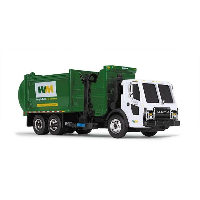 First Gear Mack LR Waste Management Refuse Truck with McNeilus ZR Side ...