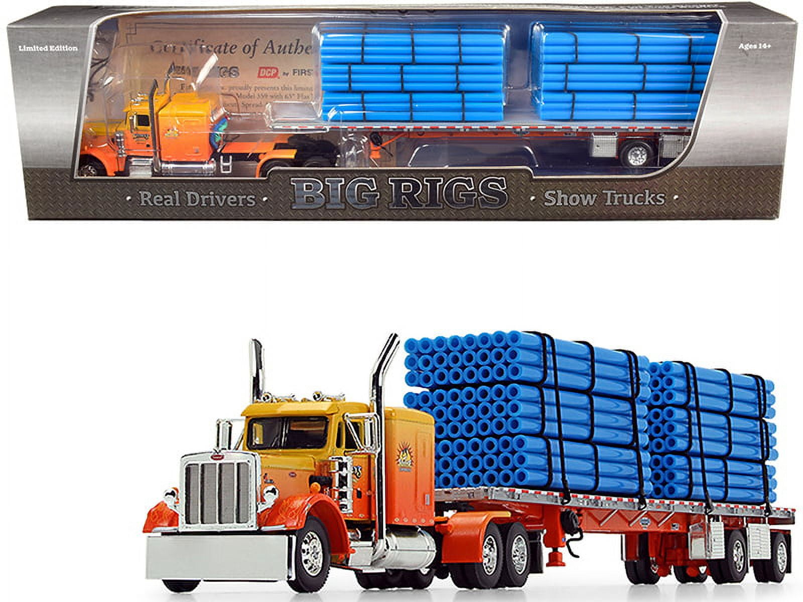 First Gear 69-0700 Peterbilt 359 63 Sleeper Cab with Wilson Roadbrute ...