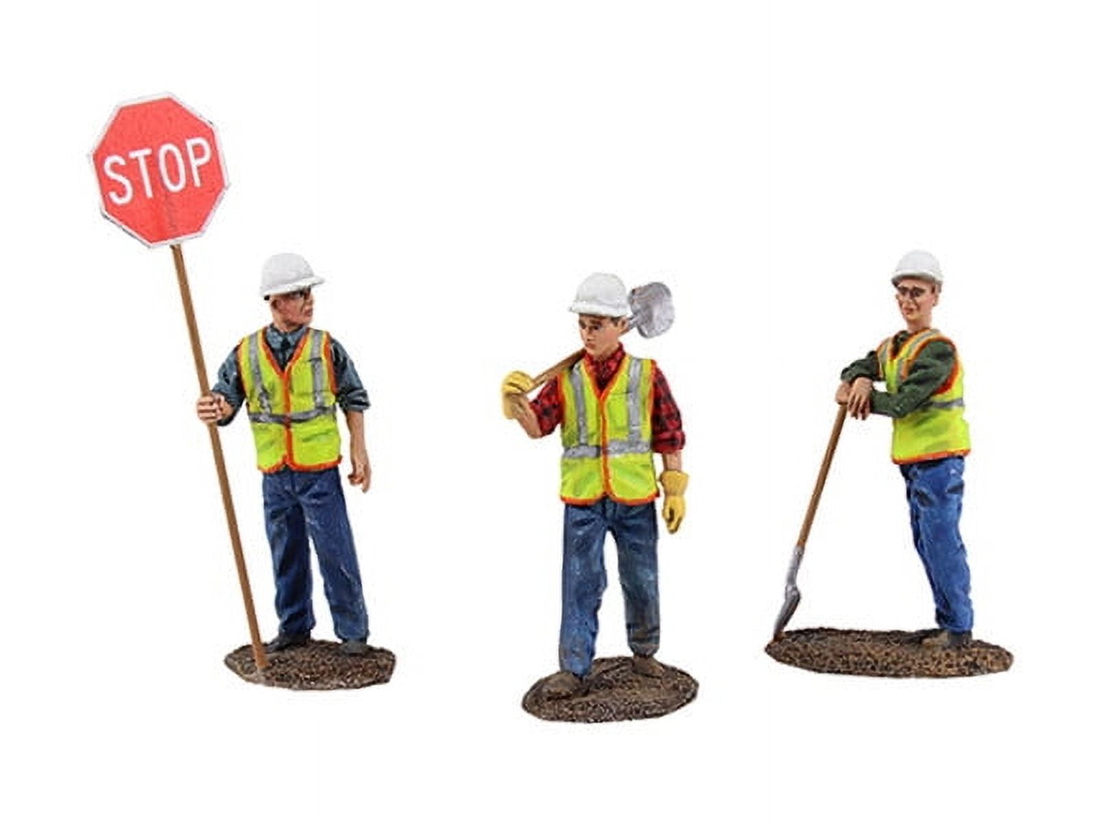 Diecast Metal Construction Figures 3pc Set #1 1/50 by First Gear ...