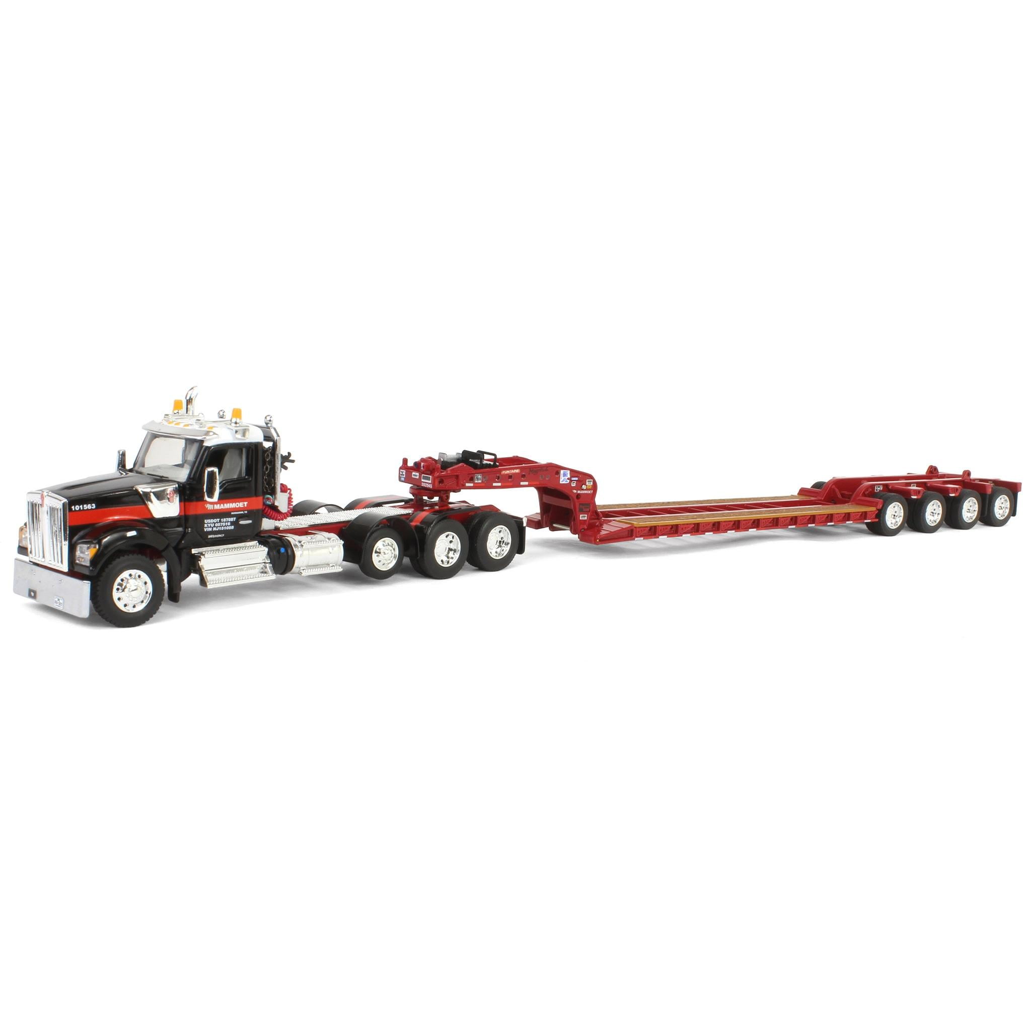 First Gear DCP 1/64 Kenworth W990 with Tri-axle Fontaine Magnitude ...