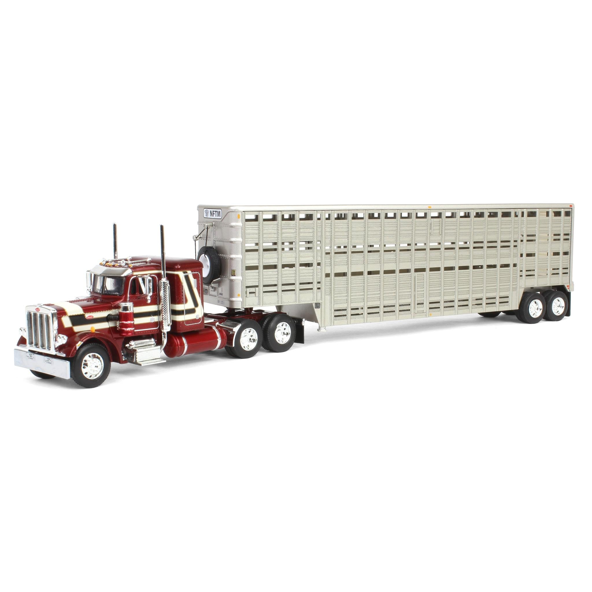First Gear DCP 1/64 Peterbilt 359 Sleeper & Wilson Vintage Livestock ...