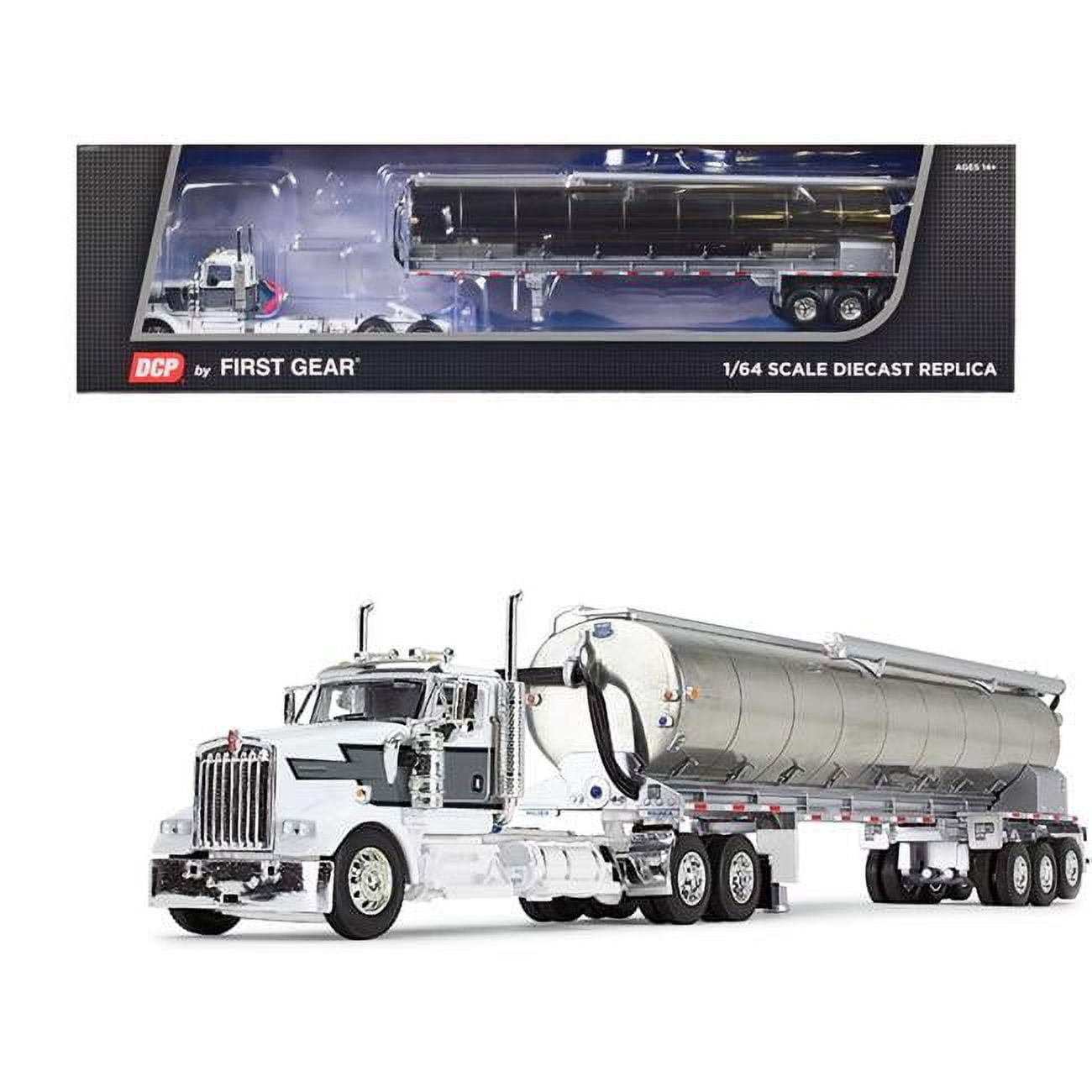 First Gear DCP 1/64 Scale Kenworth W900L Day Cab & Walinga Bulk Feed ...