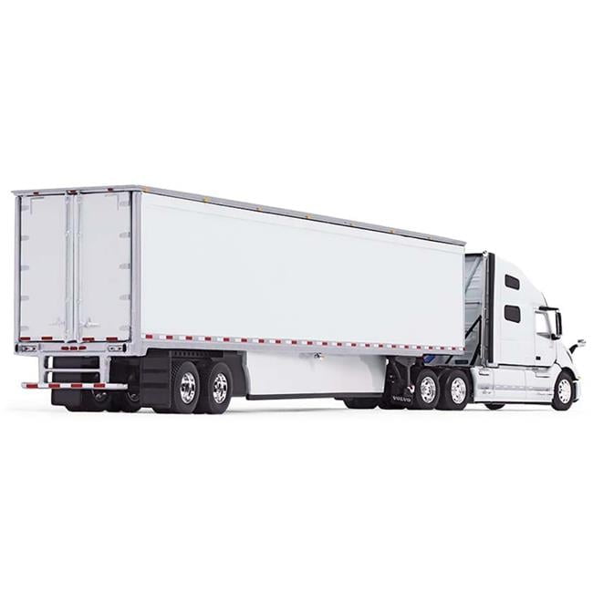 First Gear Volvo VNL 760 with High Roof Sleeper & 53 Smooth Sided Dry ...