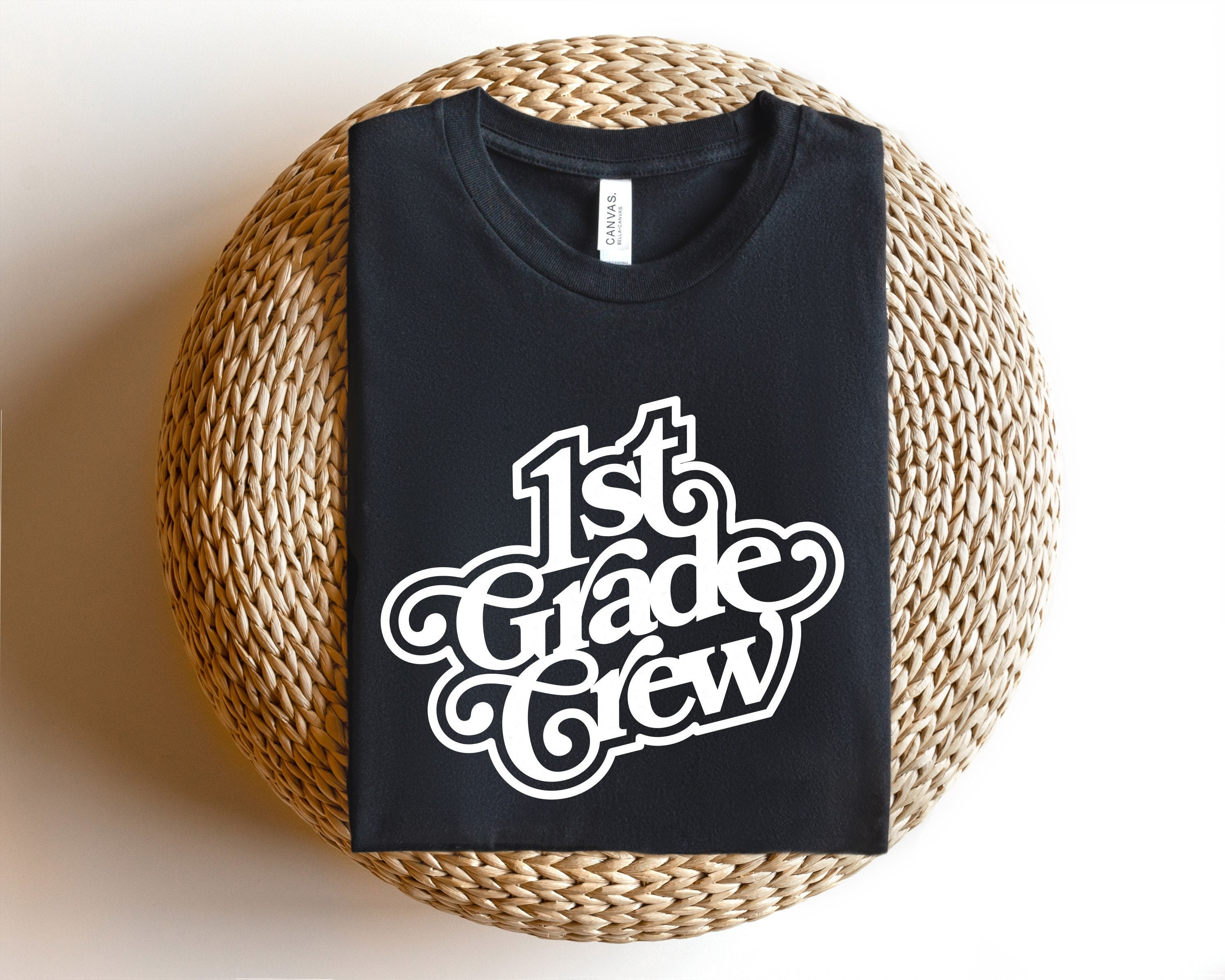 First Grade Crew Teacher Shirt 1st Grade Teacher Shirt First Day of ...