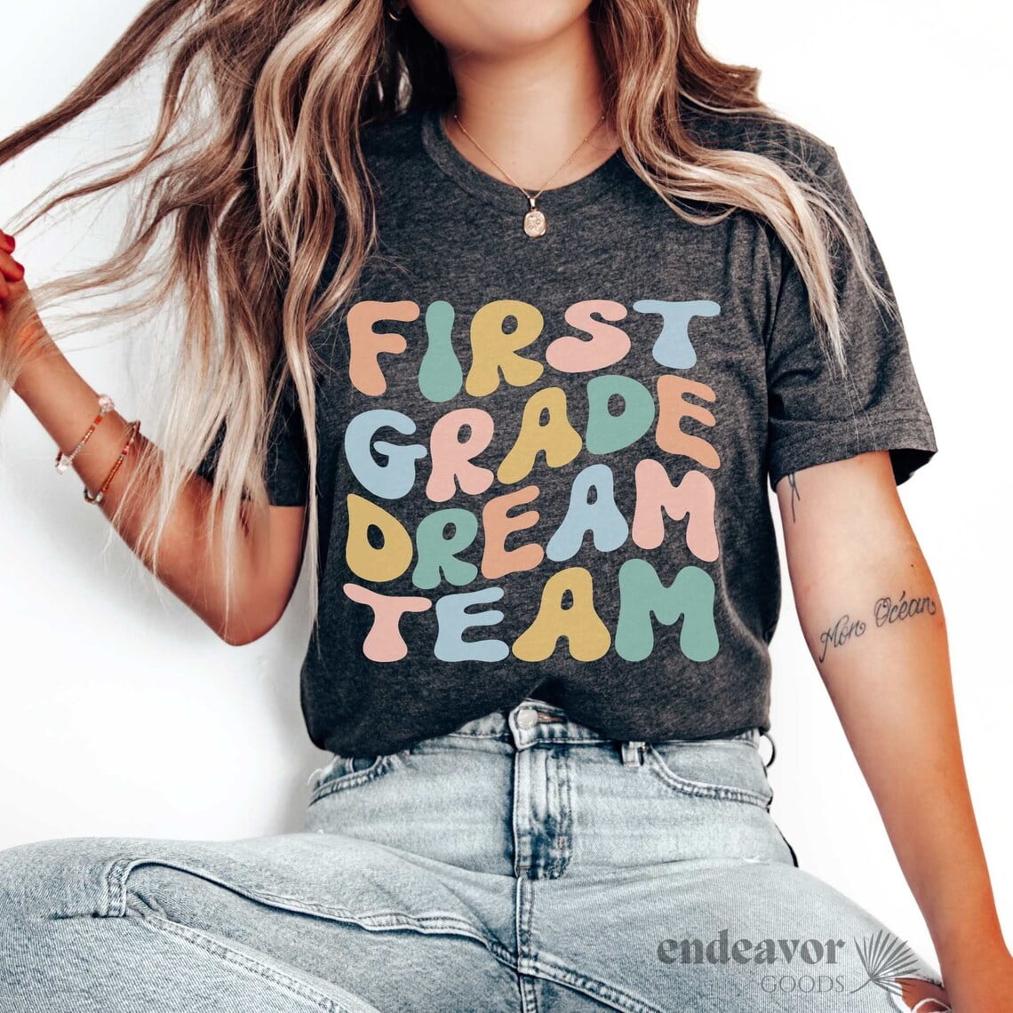 First Grade Dream Team Shirt First Grade Teacher Shirt 1St Grade Shirt ...