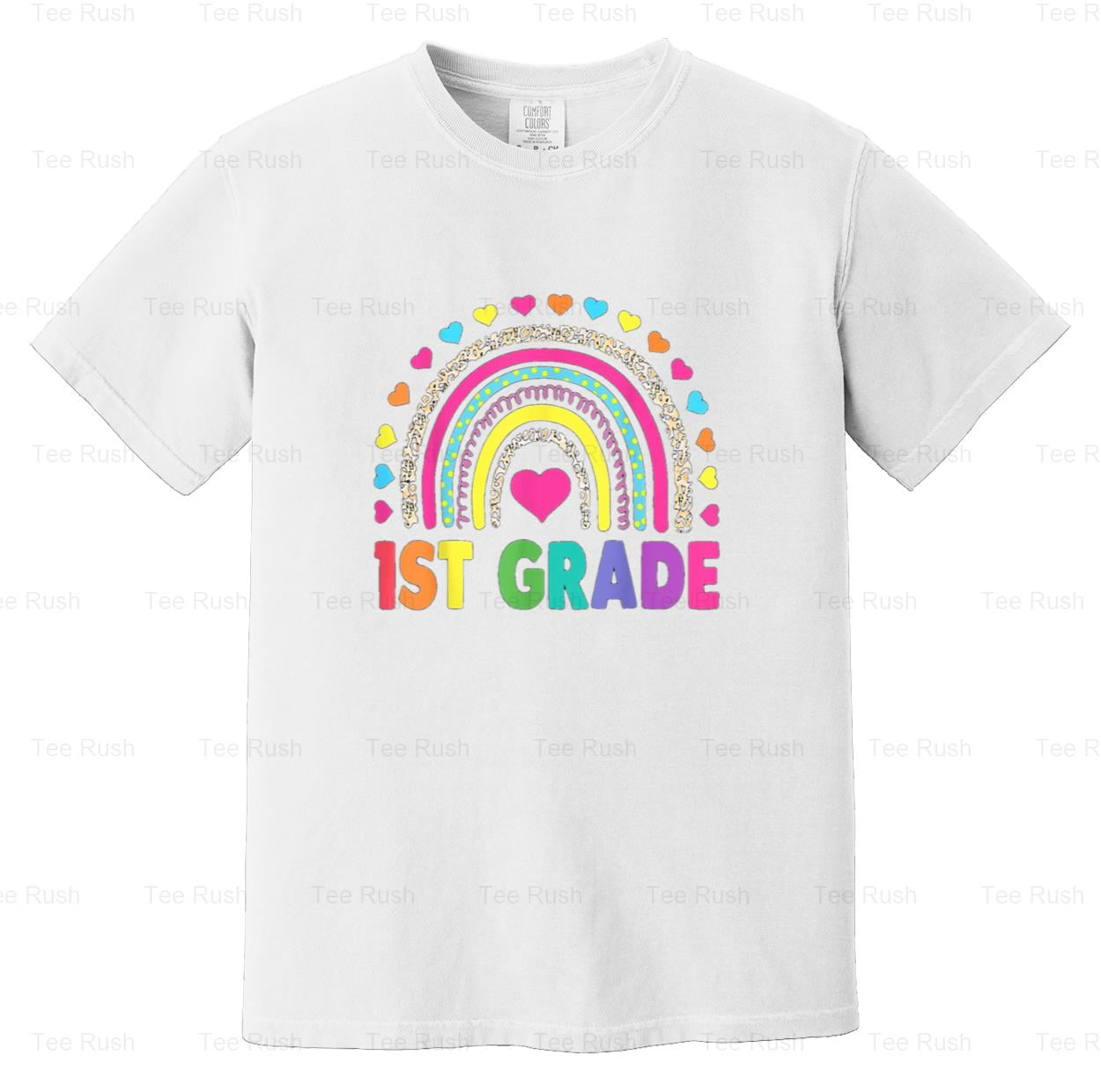 First Grade Rainbow Teacher Team 1st Grade Present Gift, Back School ...