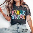 First Grade Teacher Retro Back To School T-Shirt - Walmart.com