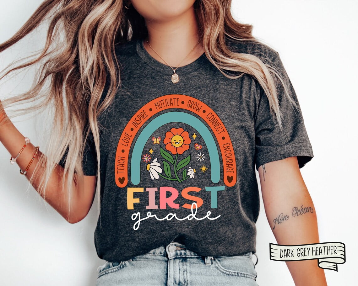 First Grade Teacher Shirt, 1St Grade Teacher Shirt, Teacher Team, 1St ...
