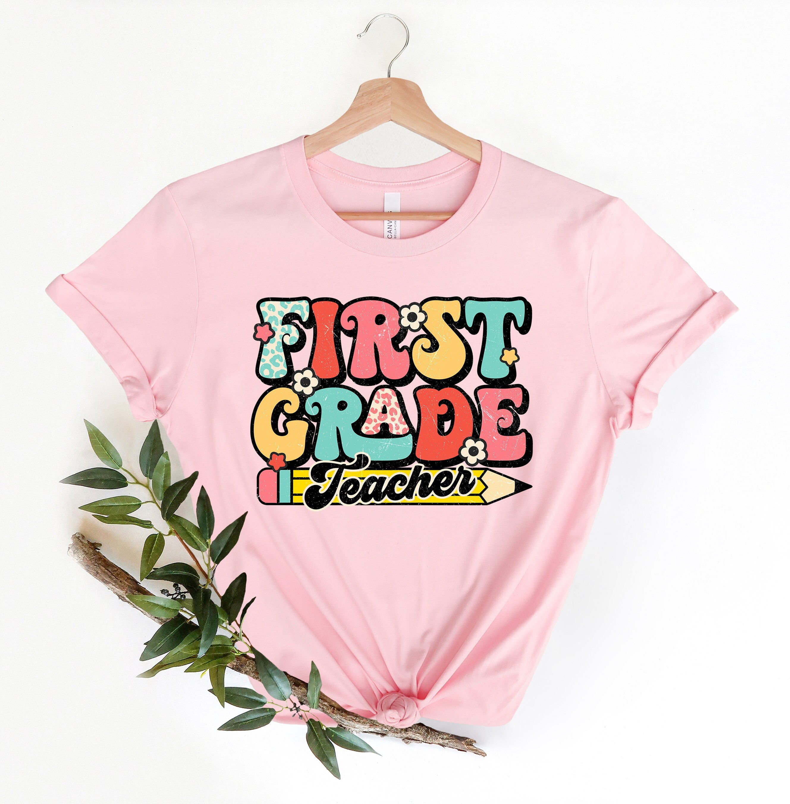 First Grade Teacher Shirt, 1st Grade Teacher Shirt, First Day of School ...