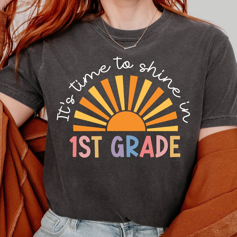 First Grade Teacher Shirt, 1st Grade Teacher Shirt, Teacher Shirts, 1st ...