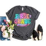 First Grade Teacher Shirt Back To School Apparel - Walmart.com
