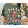First Grade Teacher Shirt Wildflowers 1st Grade Teacher Tshirt Teacher ...