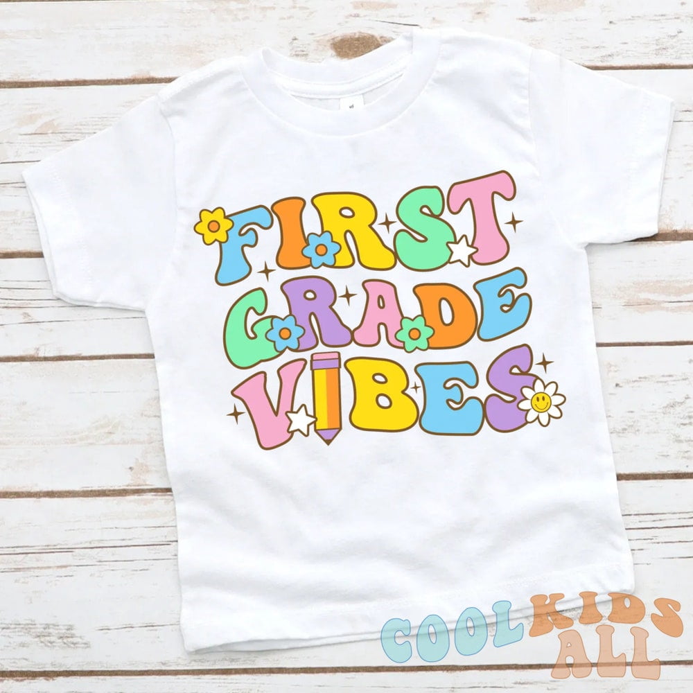 First Grade Vibes Shirt Rollin Into First Grade Shirt First Grade ...