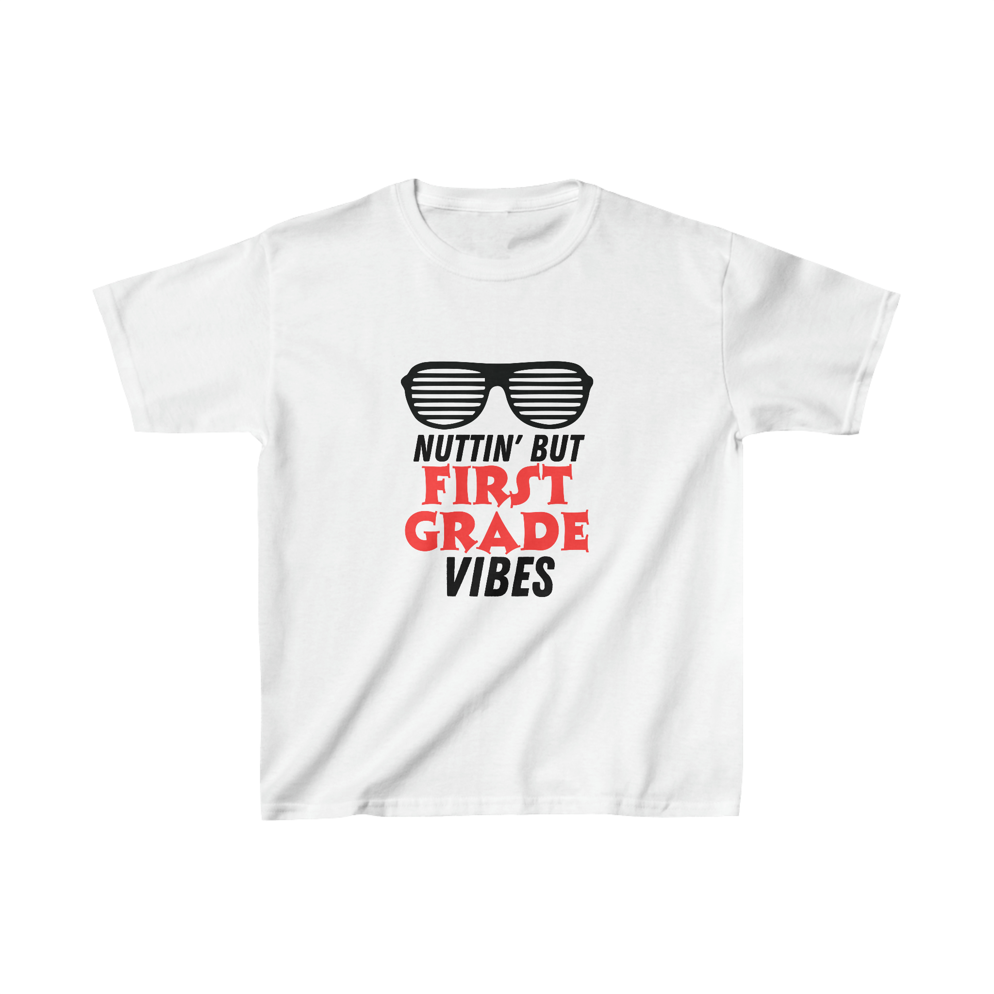 First Grade Vibes T Shirt Back to School Kids First Day of School Boy ...