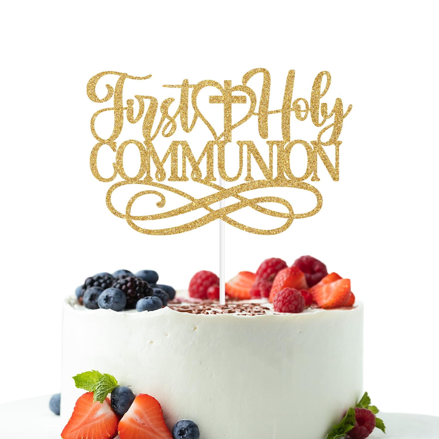 First Holy Communion Cake Topper, On RST1 Your Confirmation, God Bless ...