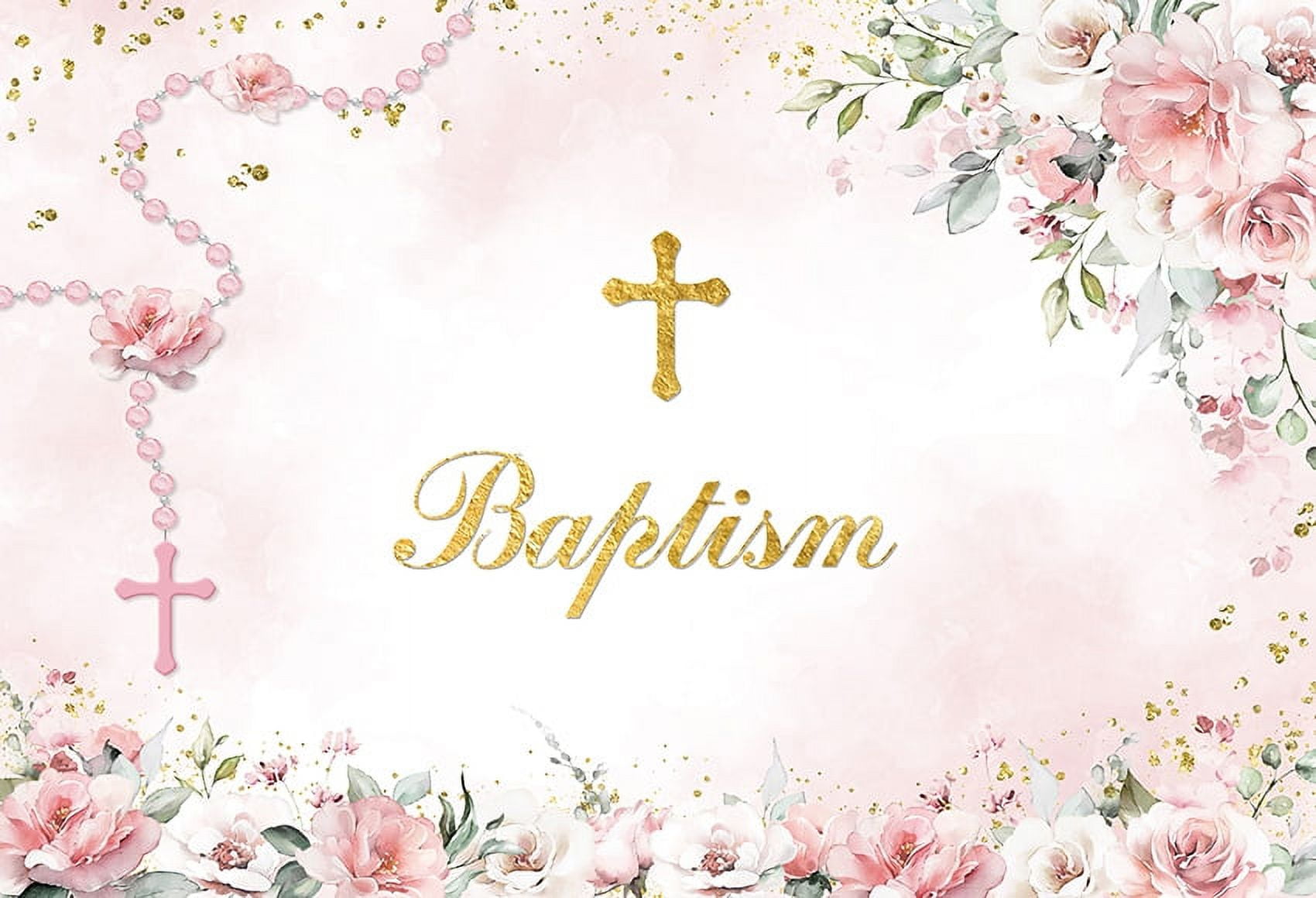 First Holy Communion Party Girl Boy Mi Bautizo Christening Baptism r ...