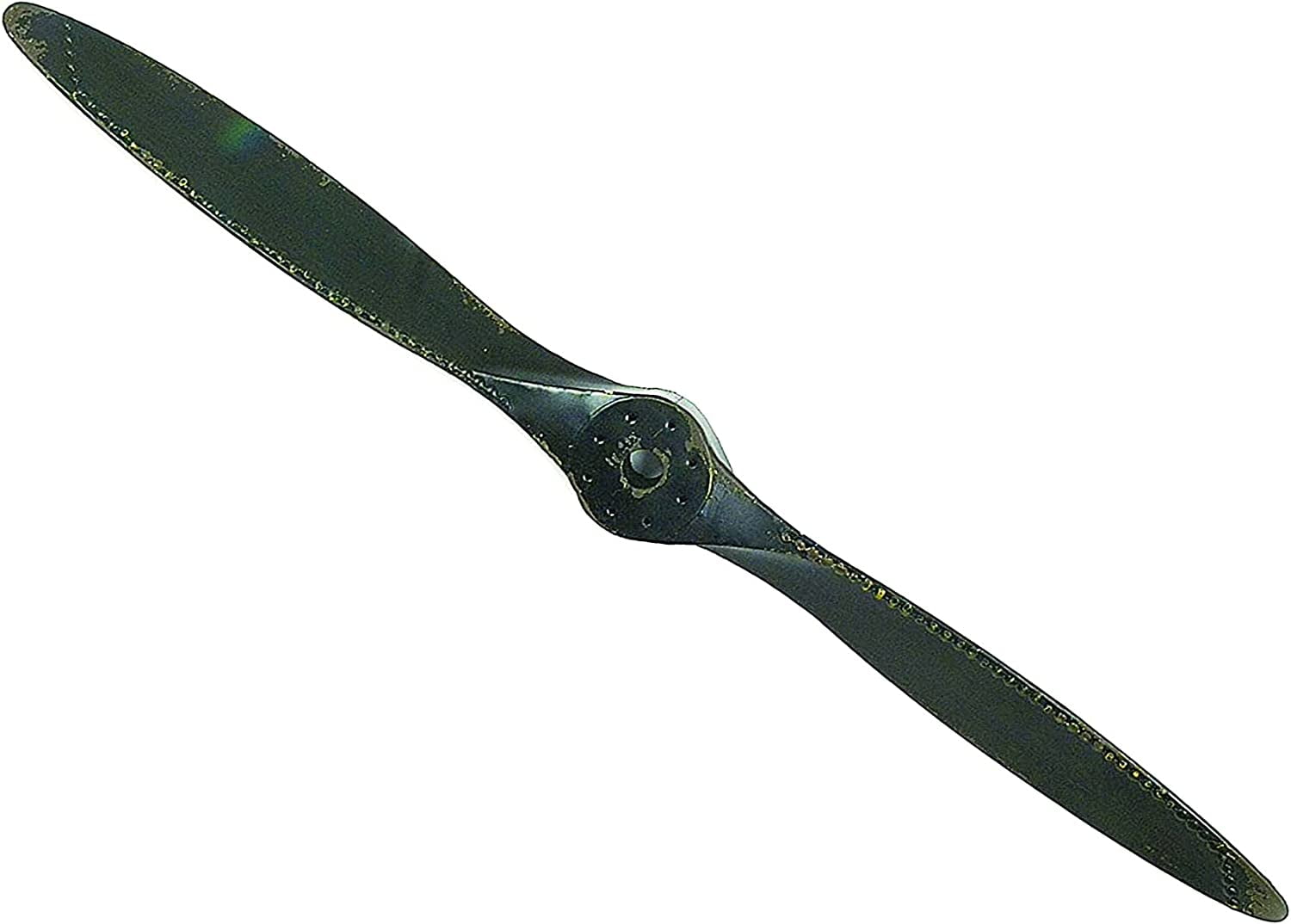 First of a Kind Distressed Black Metal Propeller Wall Decor, Vintage 2 ...