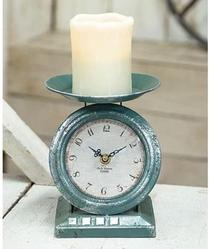 First of a Kind Vintage Scale Clock - Vintage Tabletop Clock for ...