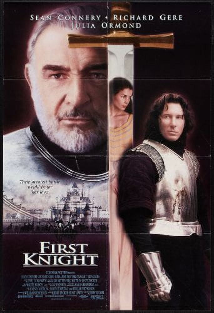 First Knight Movie Poster 12x16 Print on Metal Sign 12in x 16in Multi ...