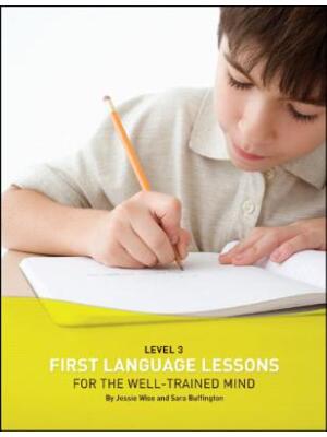 First Language Lessons Level 3 : Student Workbook - Walmart.com