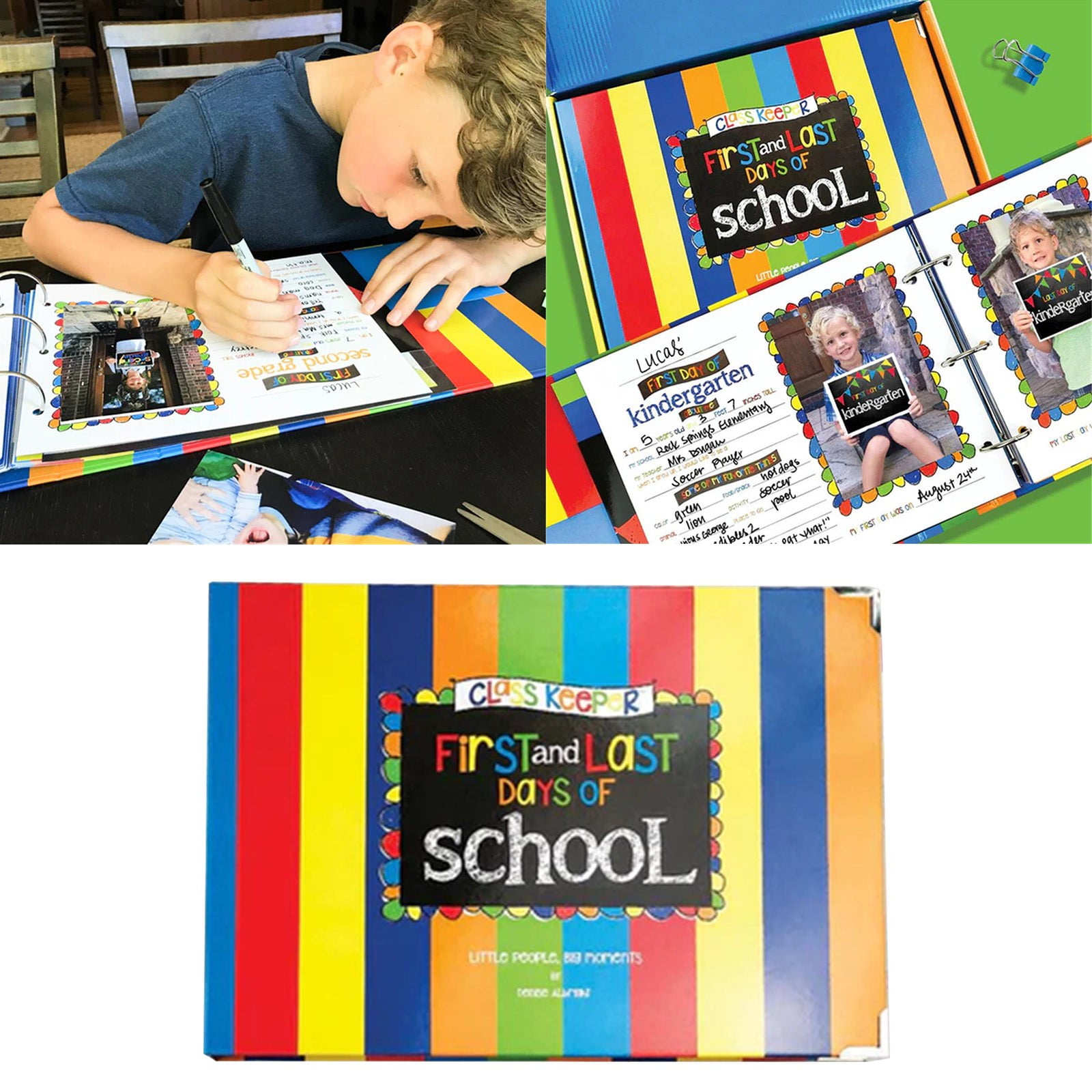 First and Last Day of School Memory Book, Easiest School Days Memory ...