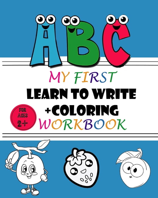 My First Learn to Write Workbook: Practice for Kids with Pen Control ...