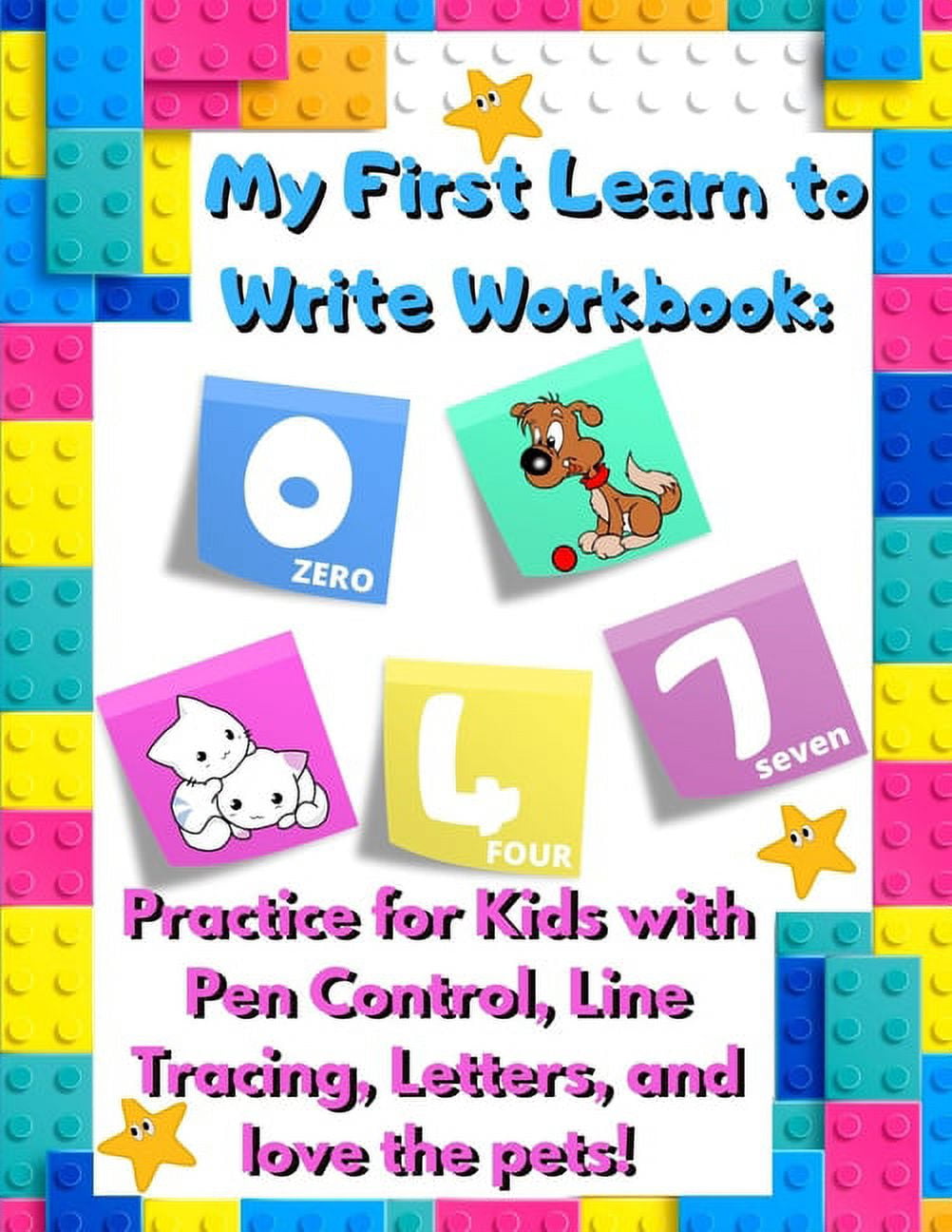 My First Learn to Write Workbook: : Practice for Kids with Pen Control ...