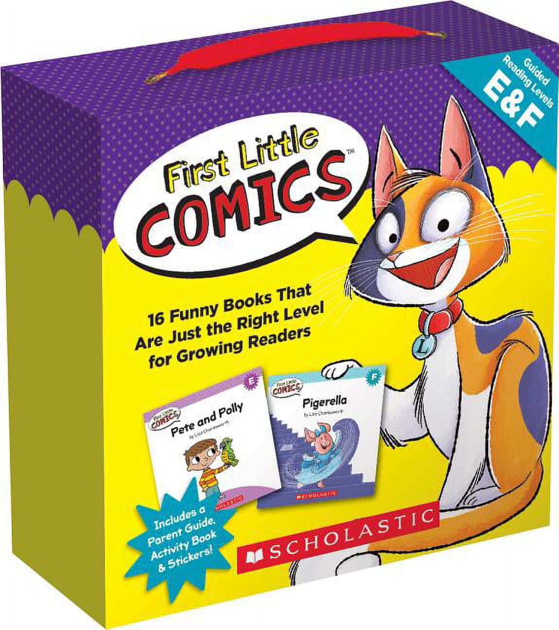 First Little Comics Parent Pack First Little Comics: Levels E & F ...