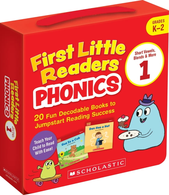 First Little Readers: Phonics Set 1 / Short Vowels, Blends & More ...