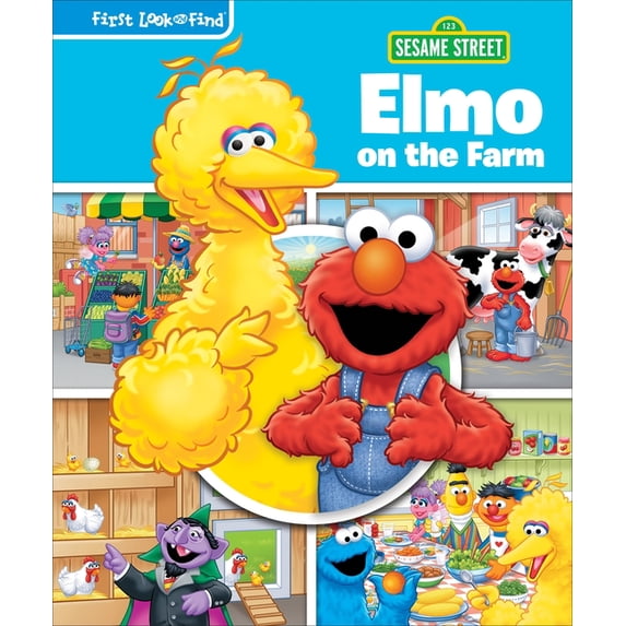 First Look and Find Series #4 Sesame Street Elmo on the Farm: First ...
