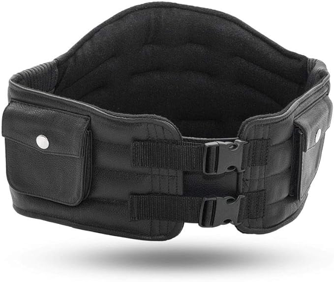 First Mfg Co - Back Support Kidney Belt - Leather - Black - 3X Large ...