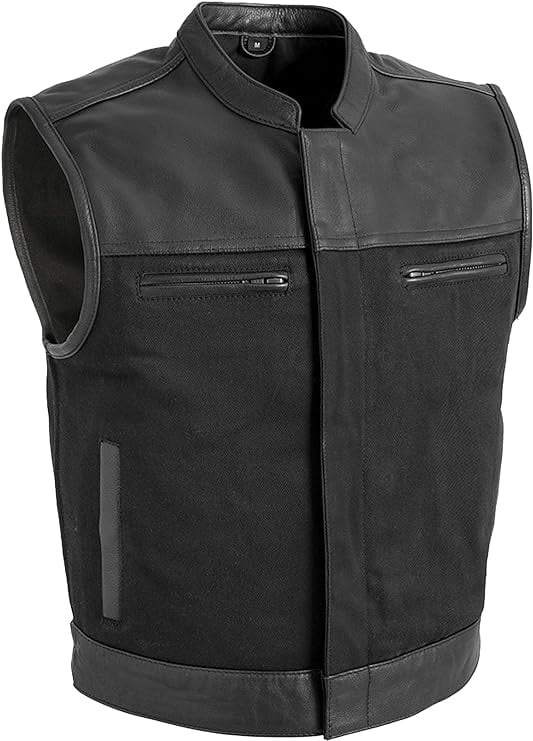 First Mfg Co - Lowrider - Men's Motorcycle Biker Riding Black Twill ...