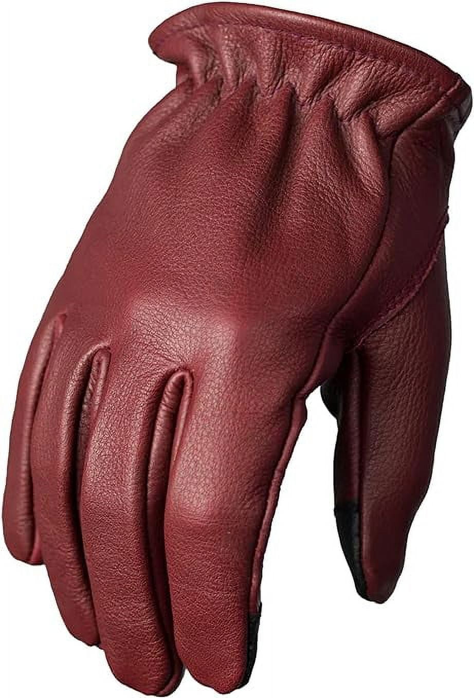 First Mfg Co - Roper - Men's Motorcycle Biker Riding Oxblood Leather ...