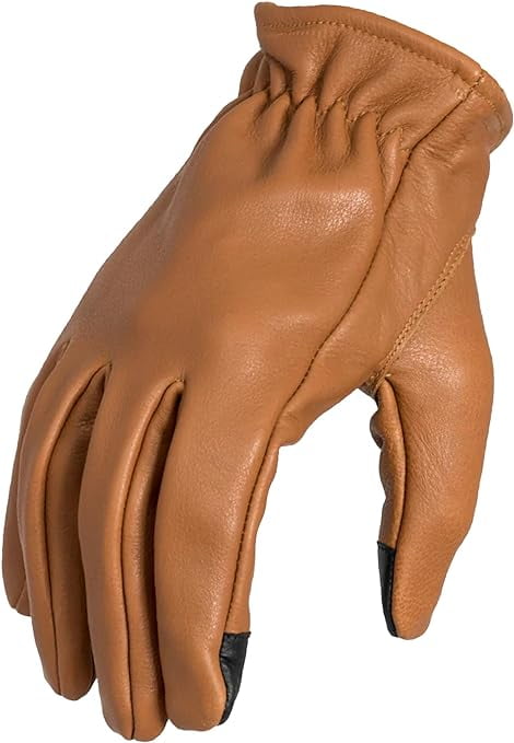 First Mfg Co - Roper - Men's Motorcycle Biker Riding Whiskey Leather ...