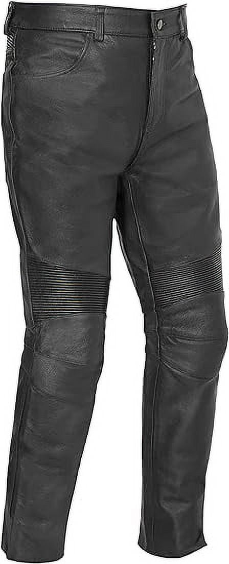 First Mfg Co - Smarty Pants - Unisex Motorcycle Biker Riding Black ...