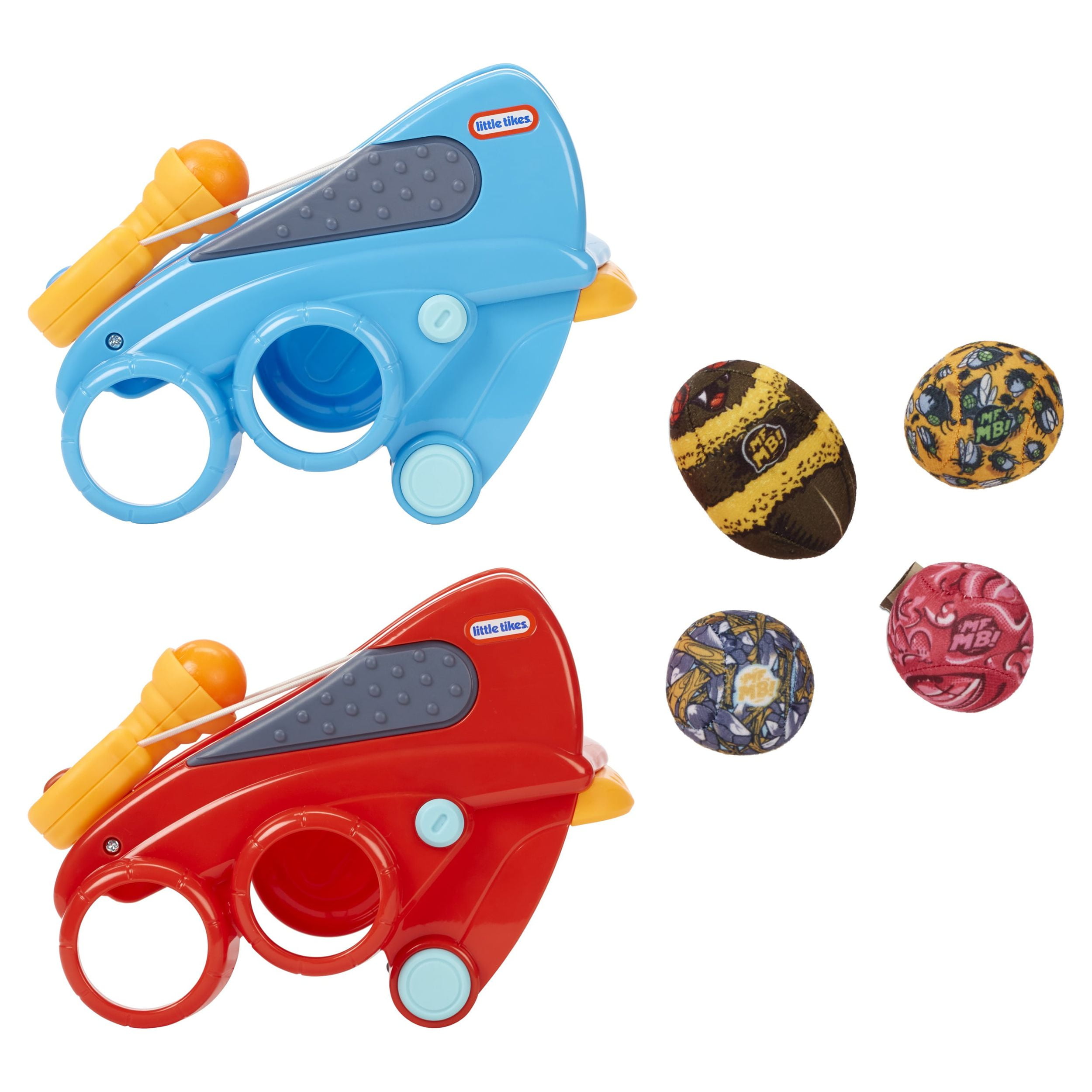 My First Mighty Blasters Sling Blaster 2-Pack, Two Toy Wrist Launchers ...